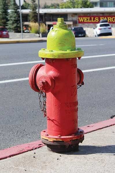 Fire department color codes fire hydrants | Madras Pioneer